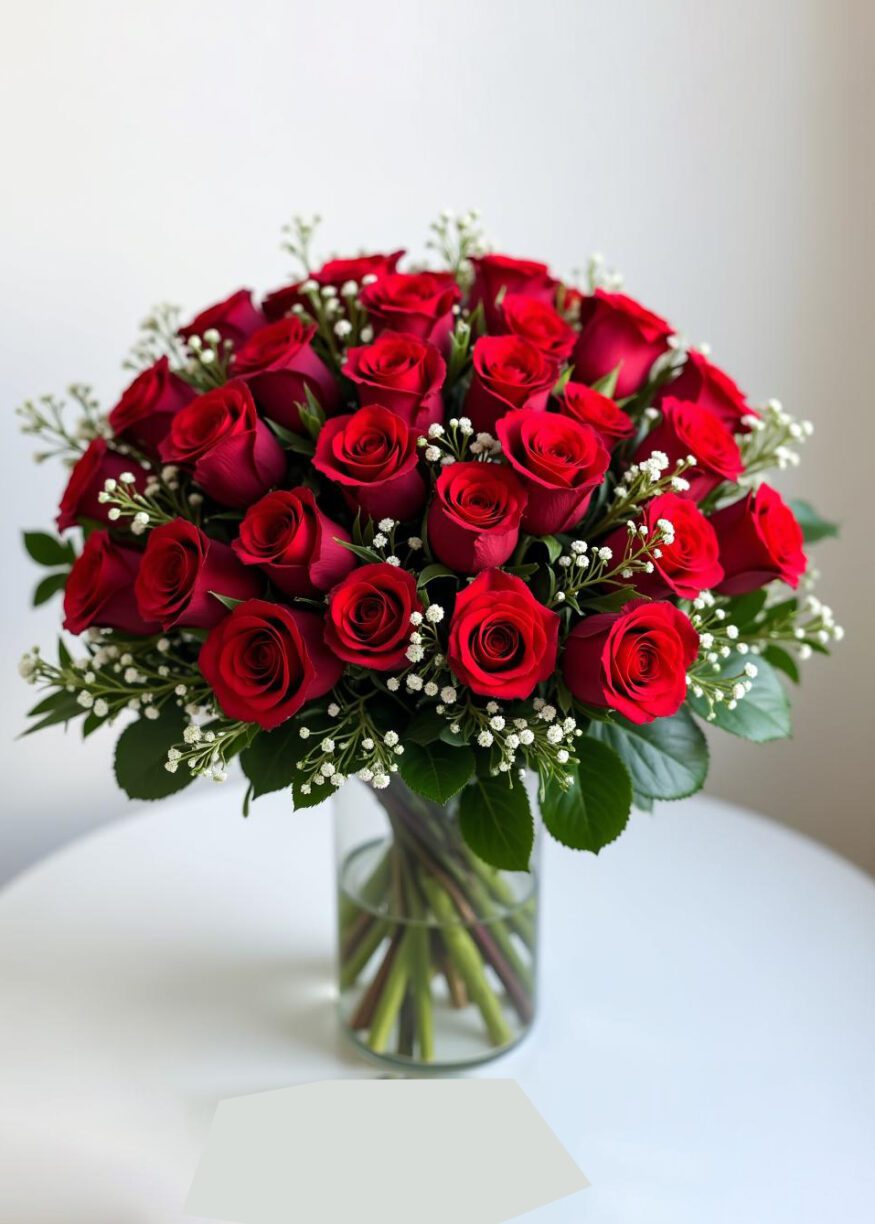 Willow: 2 dozen red roses | Buy flowers Boca Raton